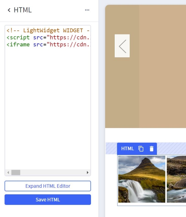 How to add Instagram Widget to BigCommerce platform