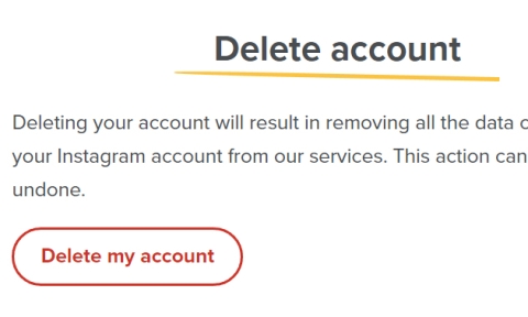 How to delete my user account? | Support | LightWidget