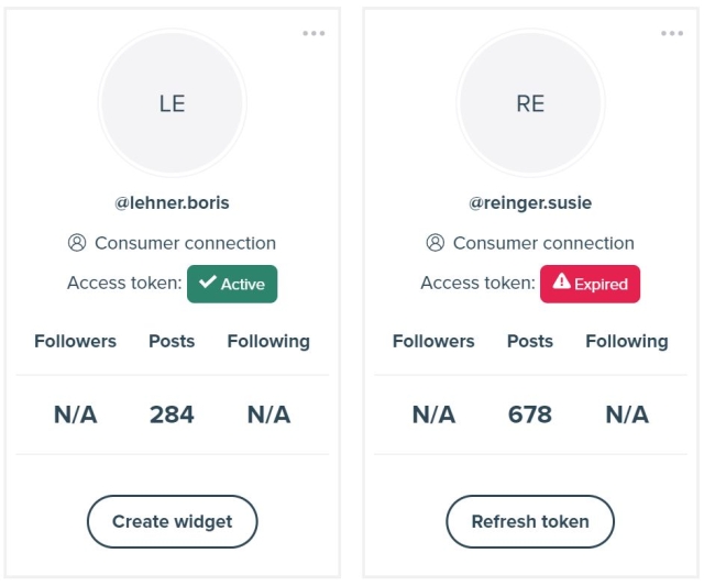 How to refresh the expired access token? | Support | LightWidget