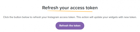 How to refresh access token? | LightWidget